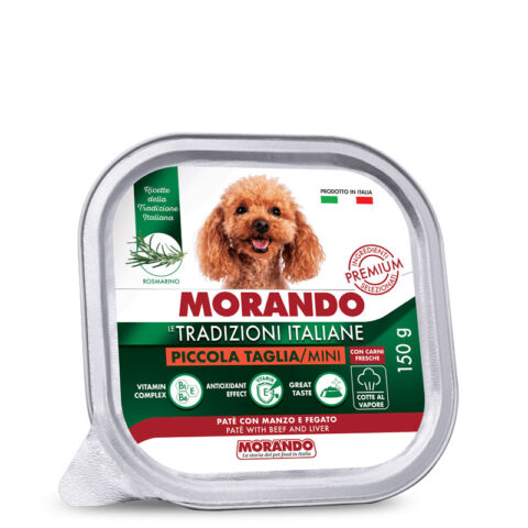 Adult Dog Mini - Paté with Beef and Liver - Morando